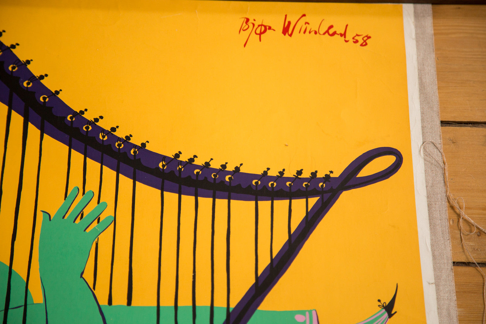 Mid Century Modernist Art Poster
