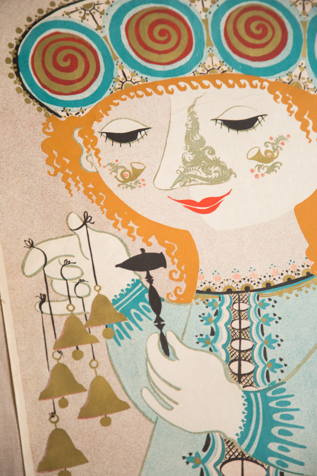 Vintage Modernist Art Poster