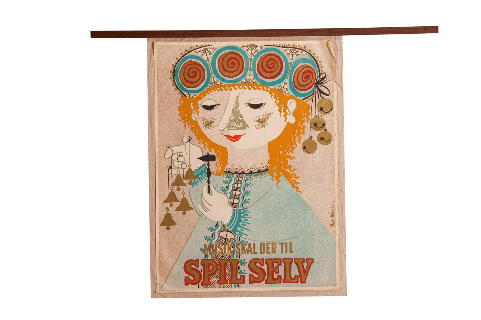 Vintage Modernist Art Poster