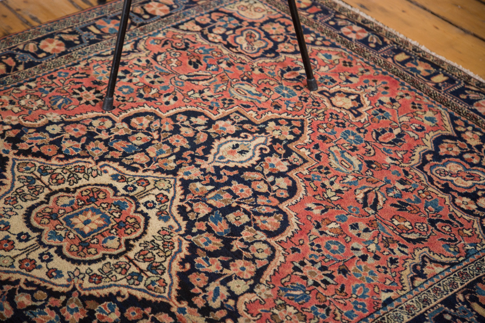 4x6.5 Vintage American Sarouk Rug