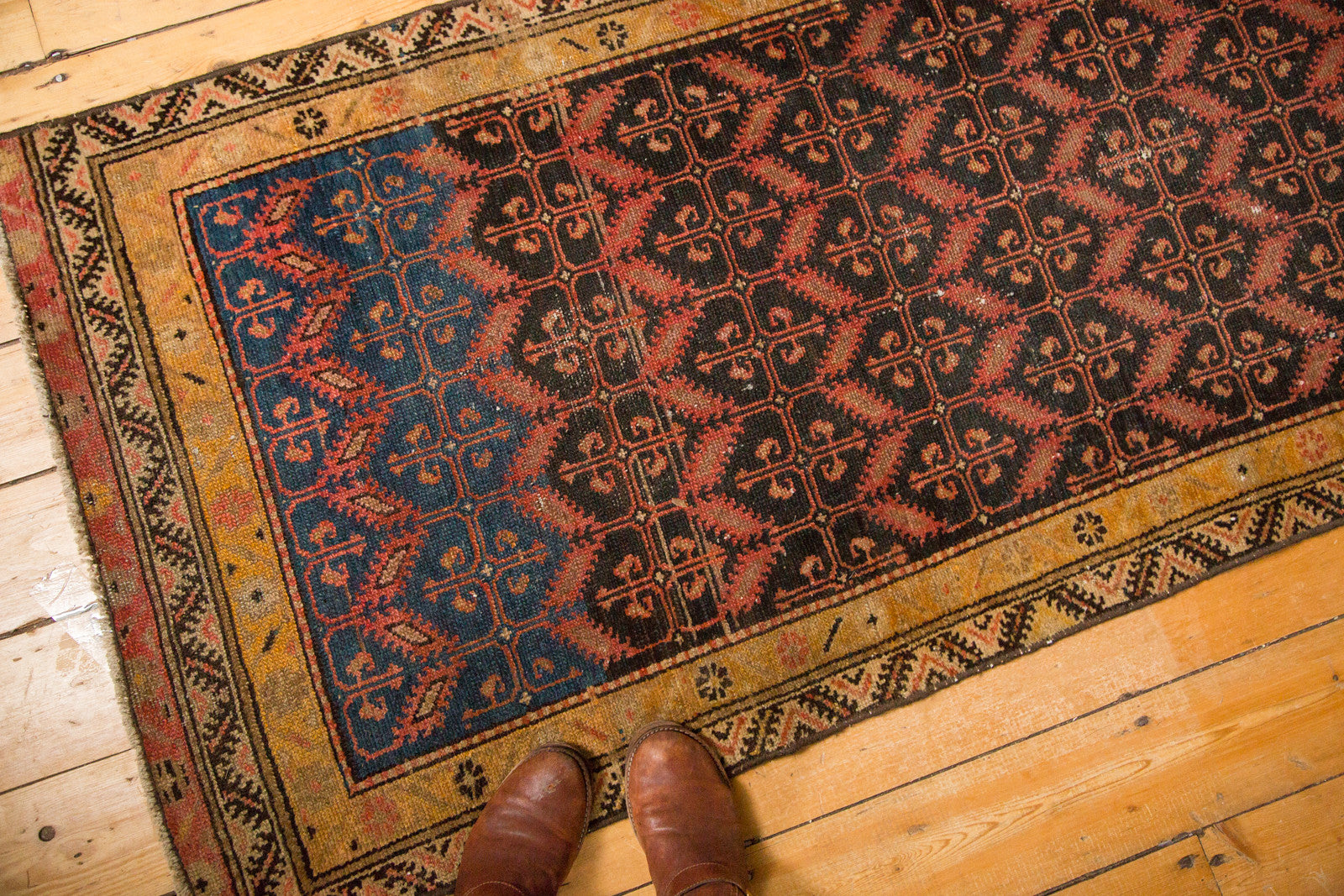 Vintage Malayer Persian Rug 3' x 10' | circa 1920s