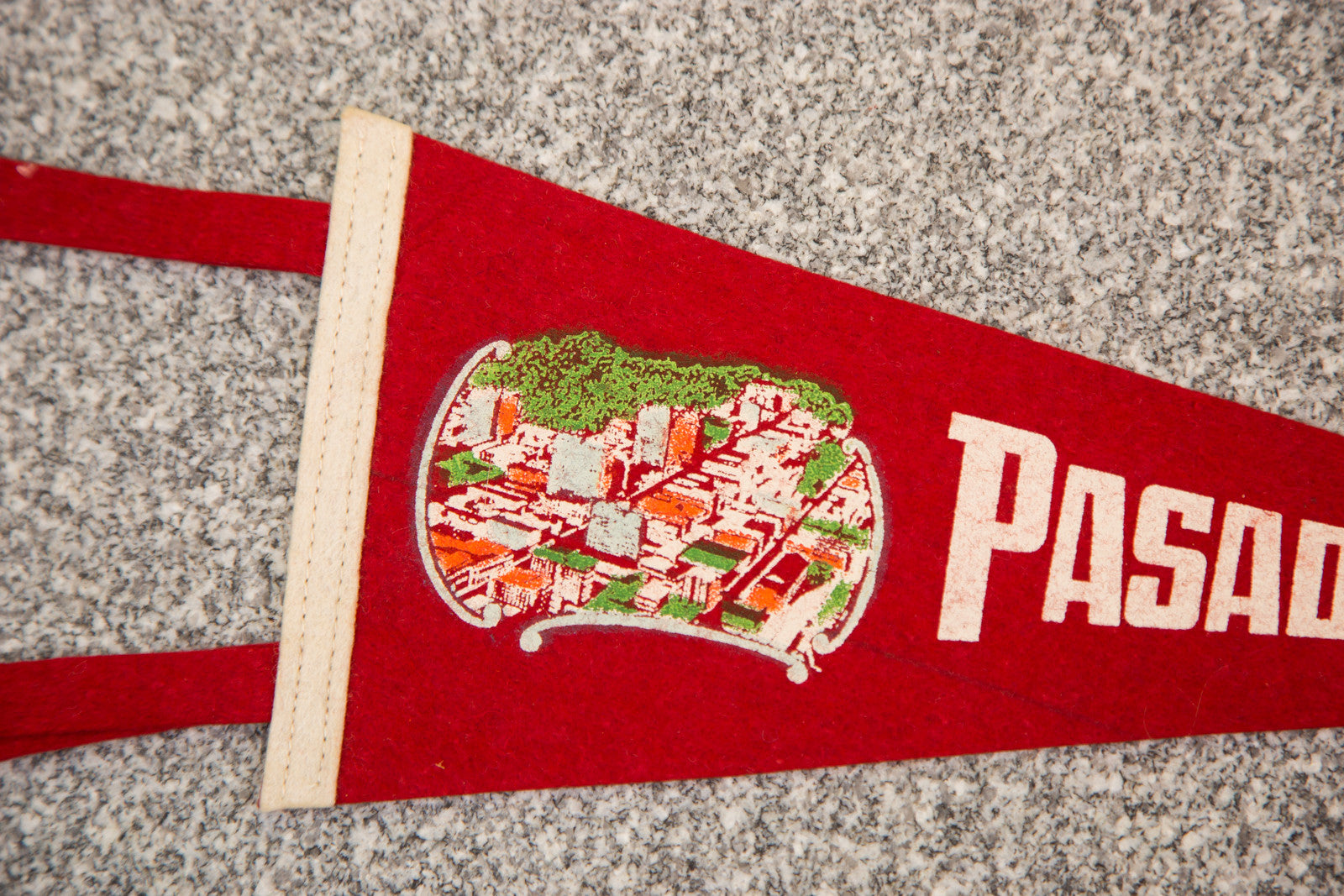 Pasadena California Felt Flag
