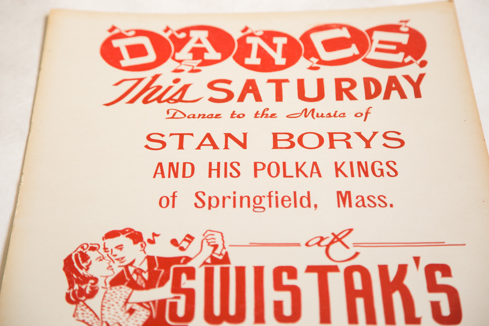 Mid Century Polka Poster