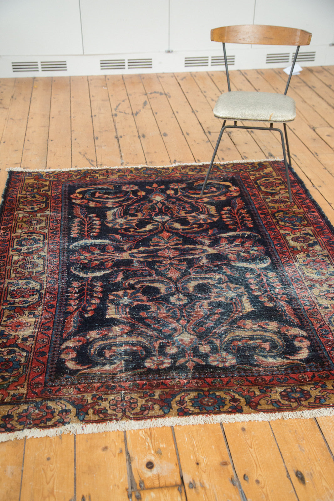 5x6 Vintage Persian Lilihan Square Rug