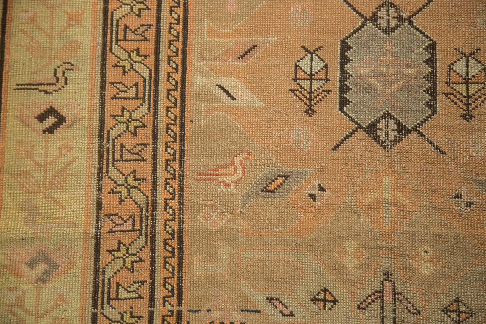 4x8.5 Antique Caucasian Rug Runner