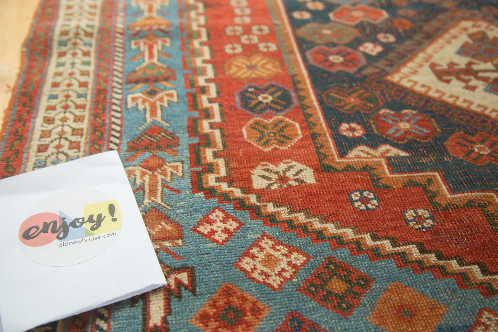 3.5x4.5 Antique Afshar Square Rug