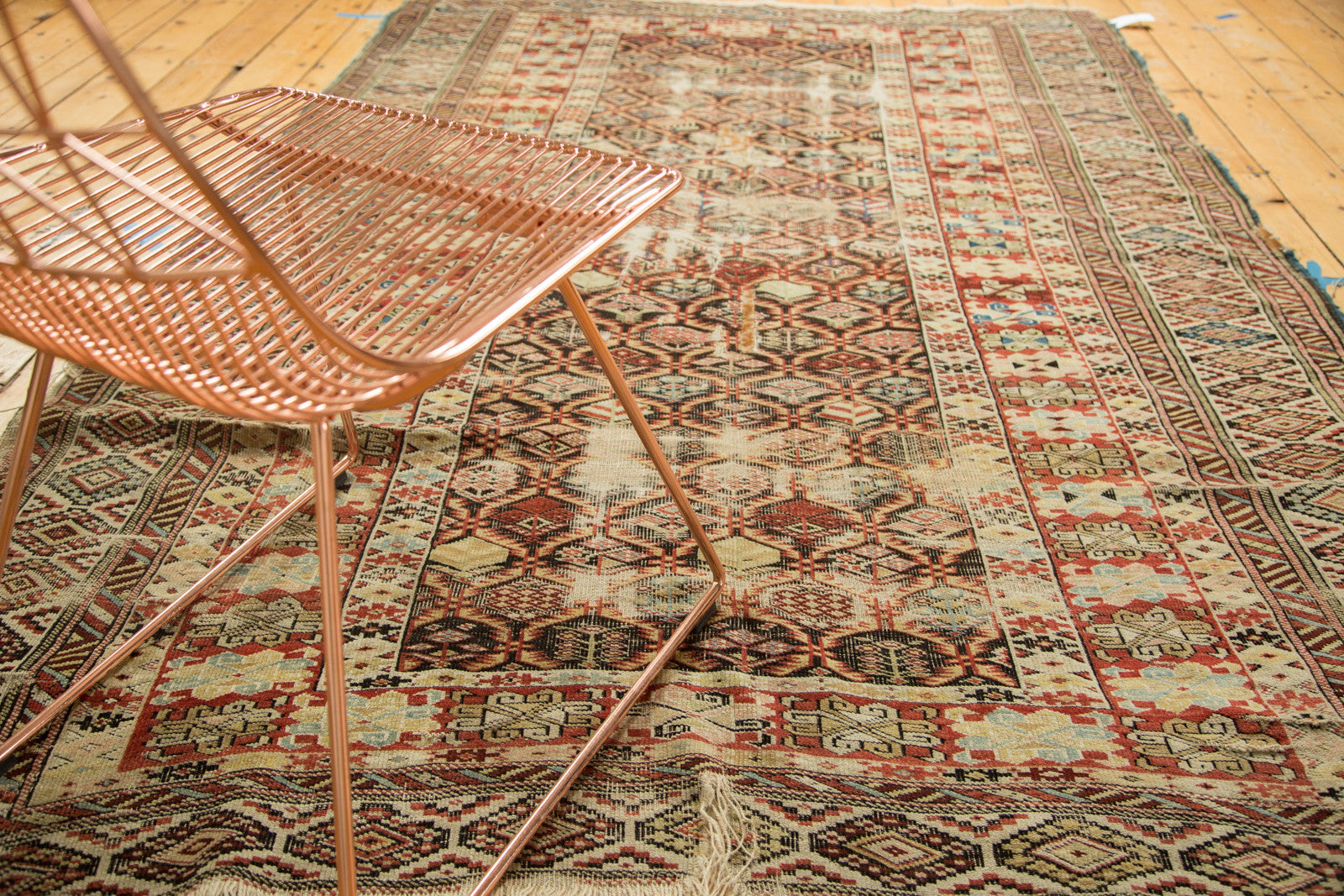 Antique Caucasian Carpet 5'7" x 8'6" | circa 1860s