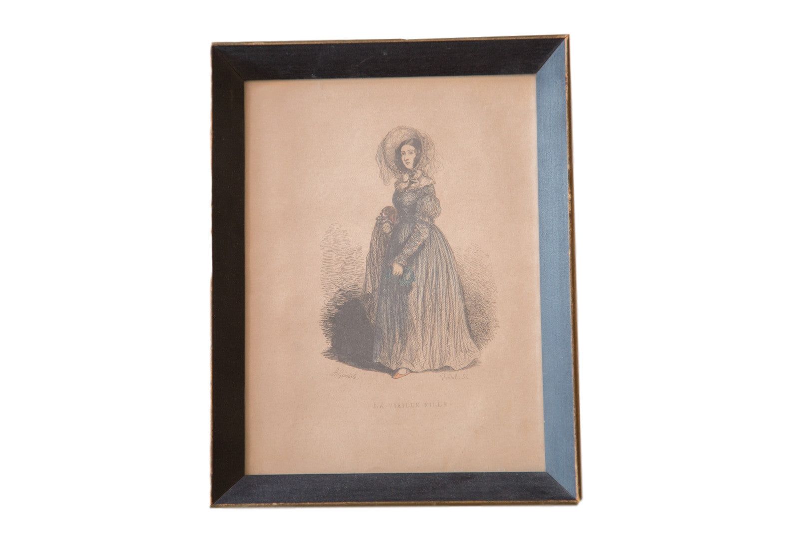 Antique Hand Colored Lithograph – Item #3447