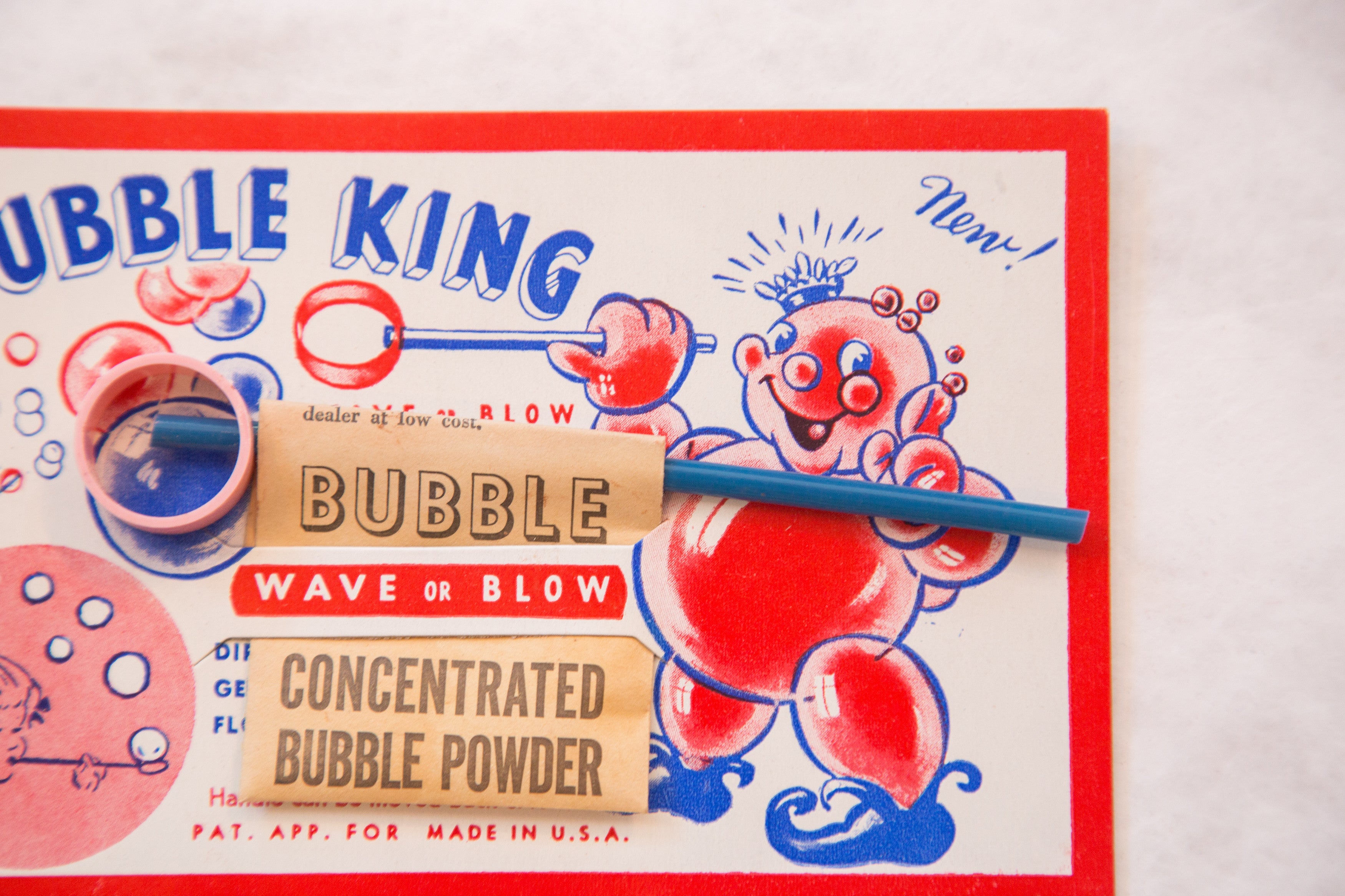 Mid Century Bubble King Toy