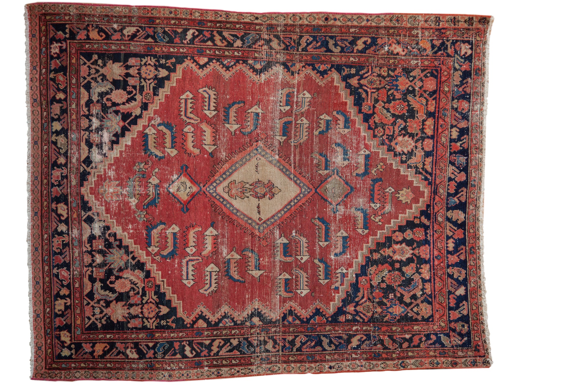 5x6 Vintage Malayer Rug / ONH item 3593