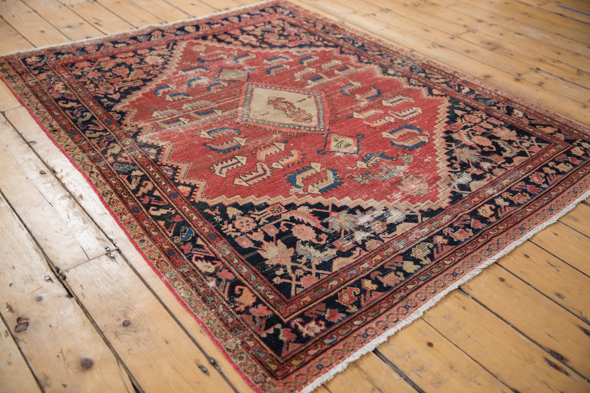 5x6 Vintage Malayer Rug / ONH item 3593