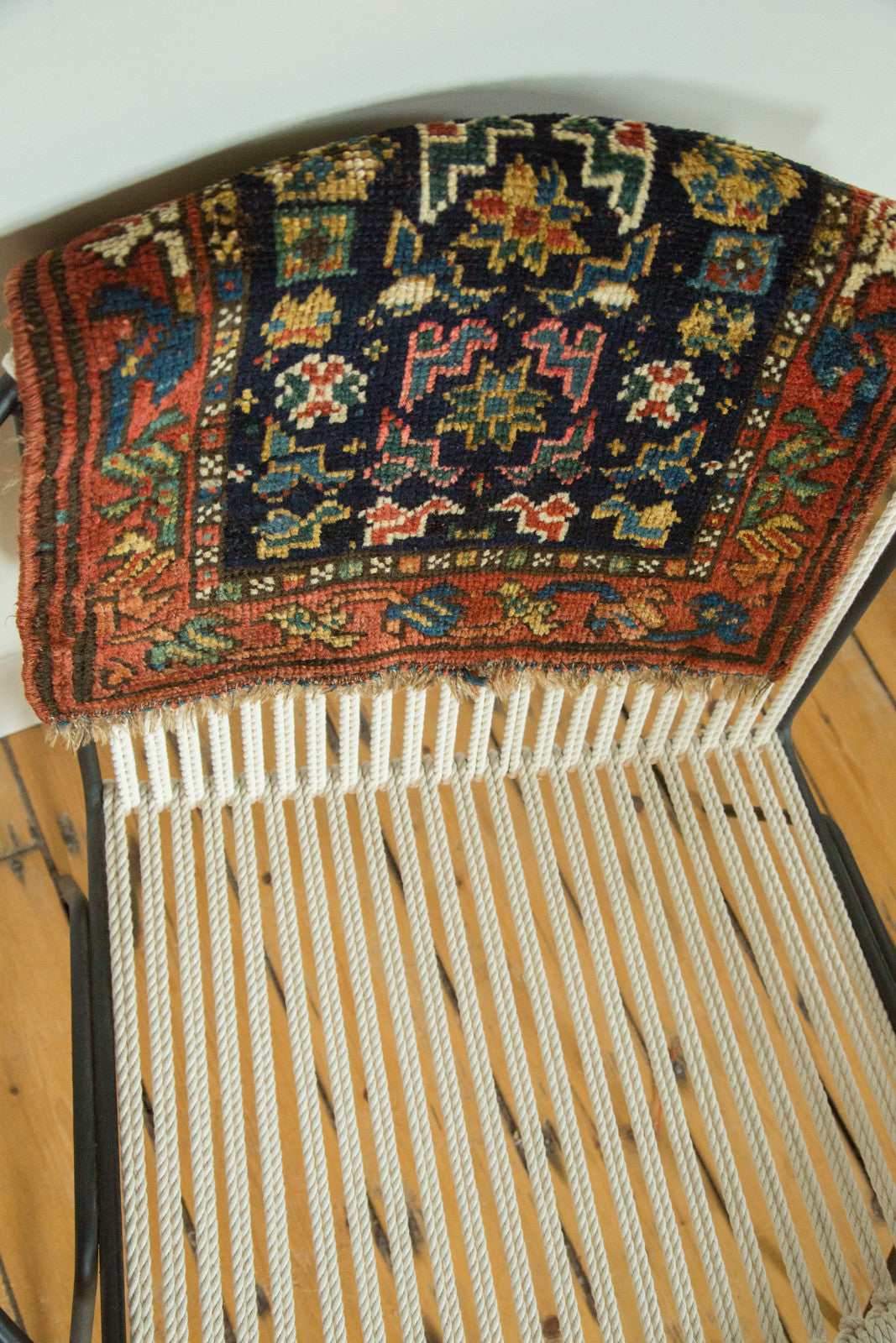 1.5x2 Vintage Kurdish Bag Face Rug Mat