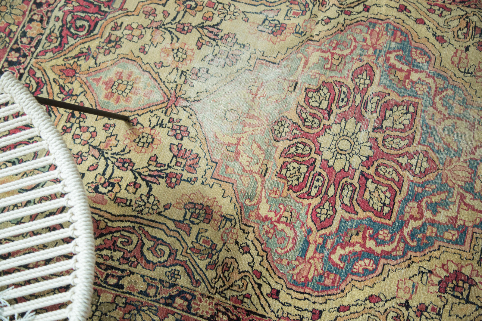 4x6.5 Antique Kermanshah Rug