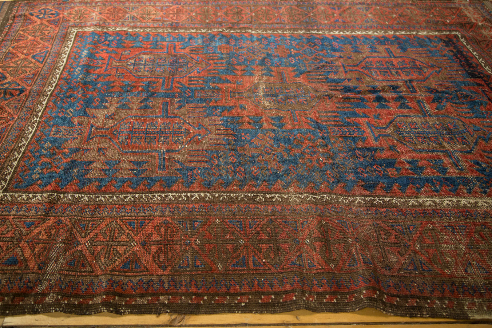 4.5x7 Antique Timuri Belouch Rug