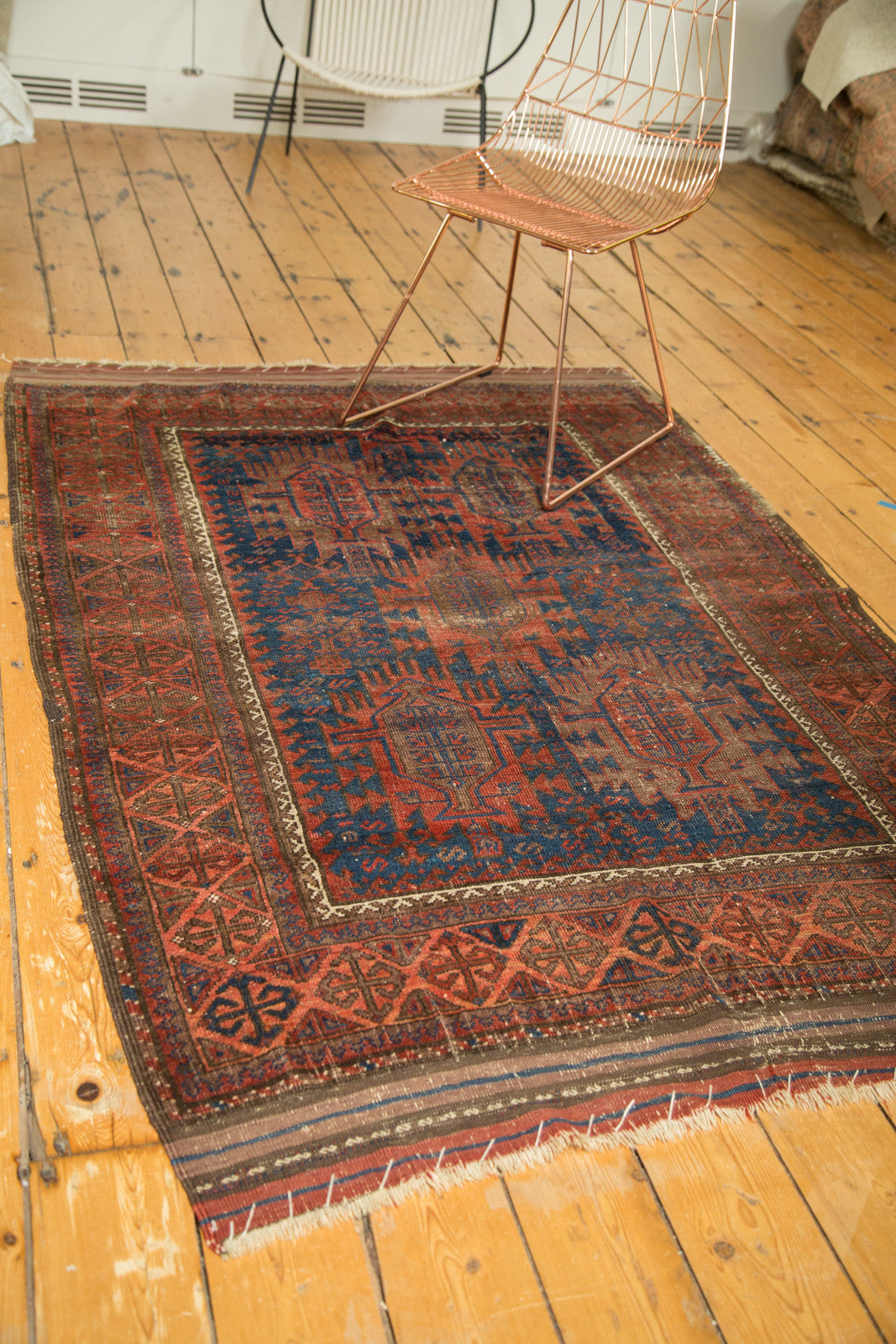 4.5x7 Antique Timuri Belouch Rug