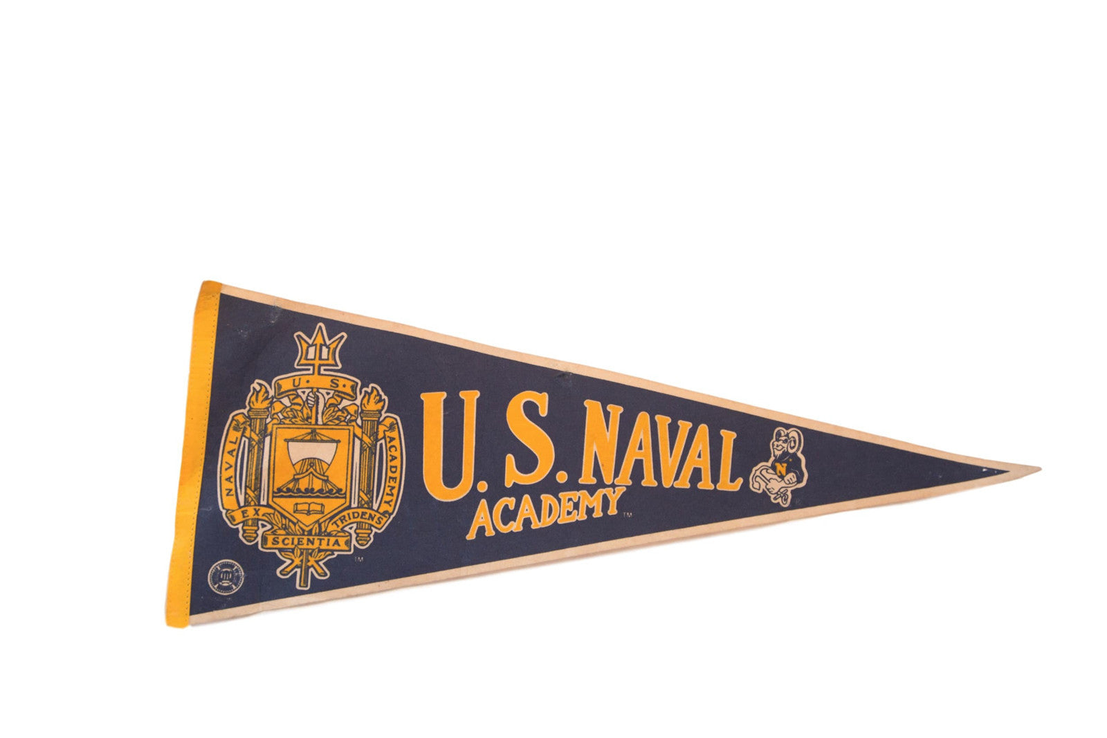 1980s US Naval Academy Felt Flag – Item #3820