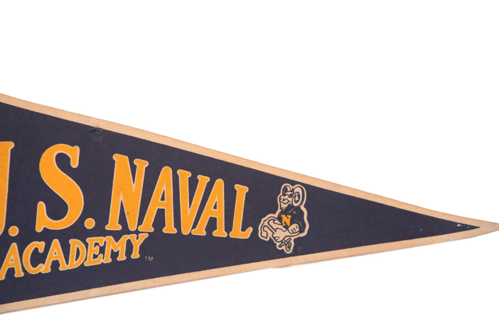 1980s US Naval Academy Felt Flag – Item #3820