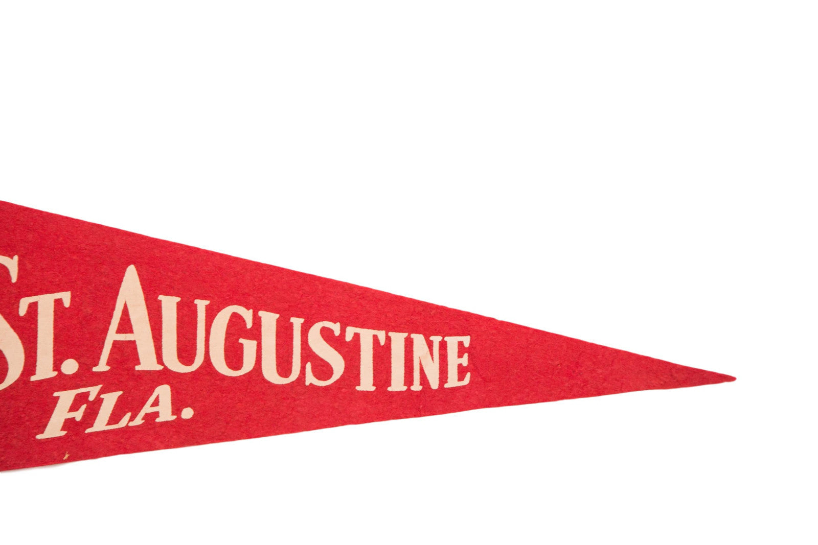 Castillo de San Marcos St Augustine Florida Felt Flag