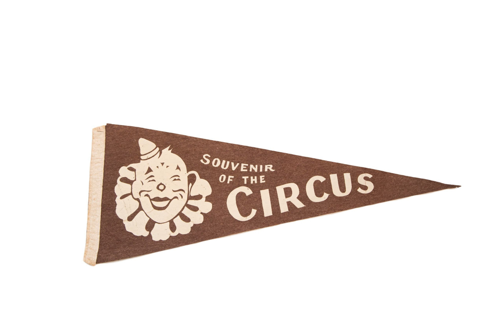 Souvenir of the Circus Felt Flag