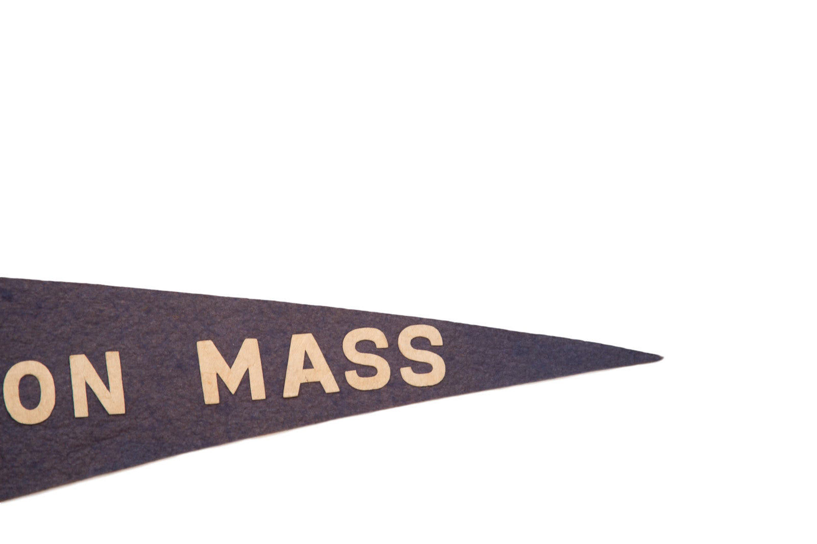 Vintage 1930's Boston Massachusetts Felt Flag