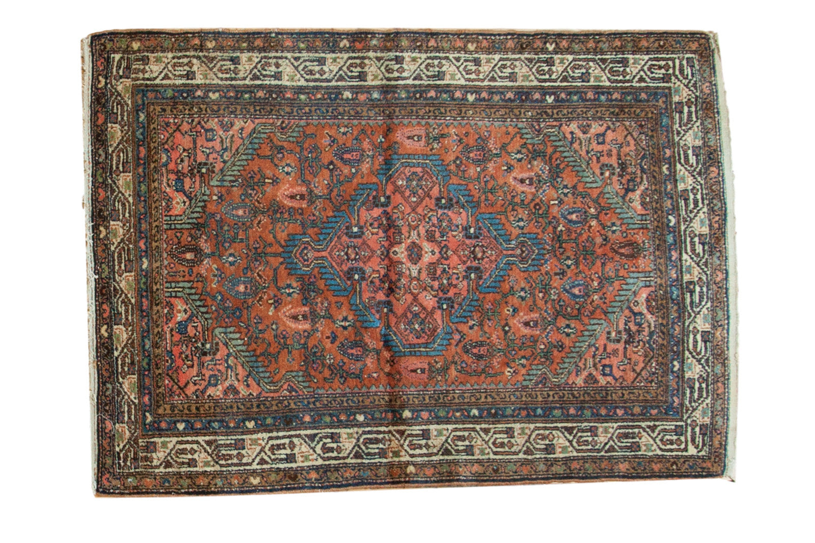 Vintage Tajabad Persian Rug 3'5" x 4'9" | circa 1940s