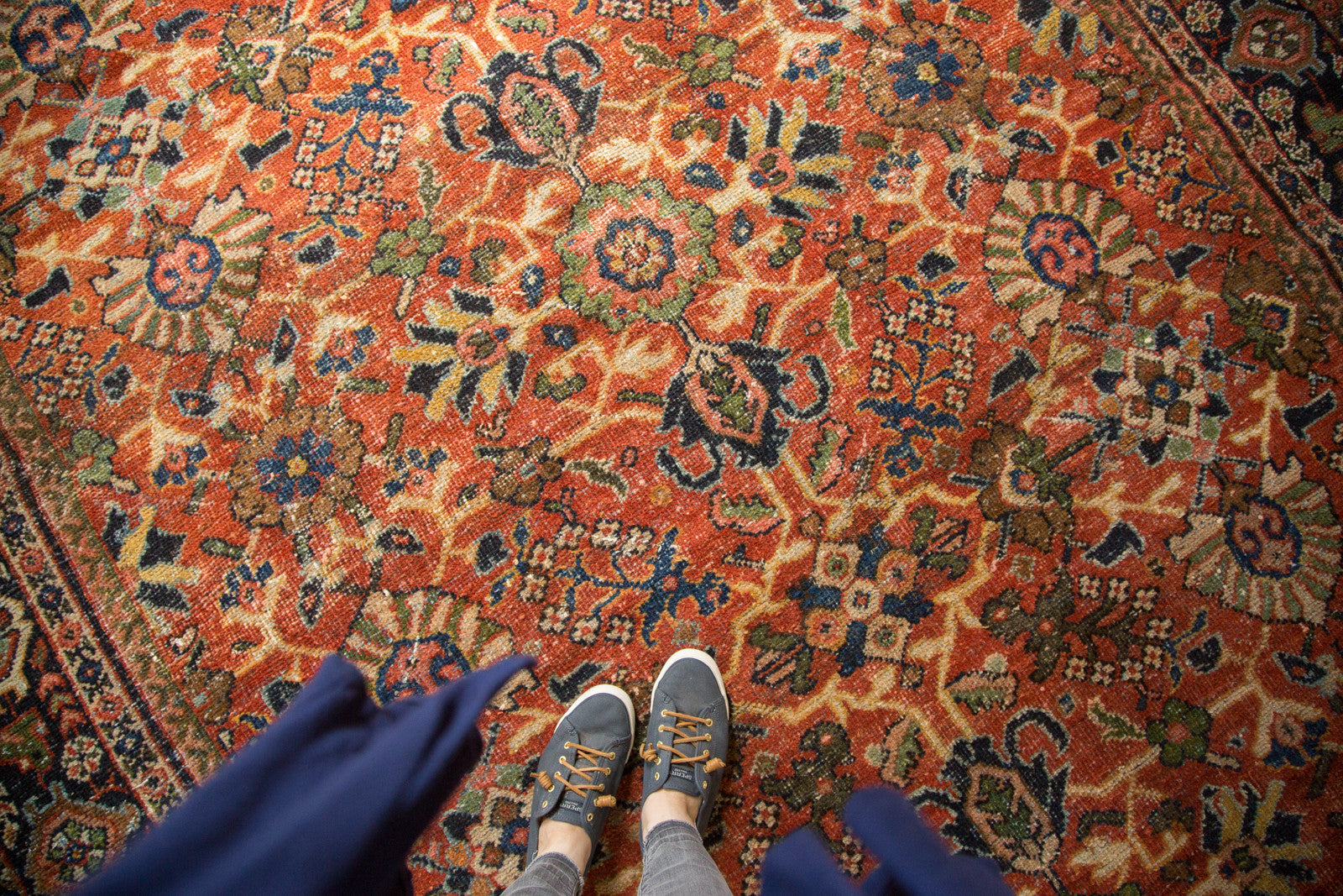 7.5x10 Vintage Mahalati Carpet