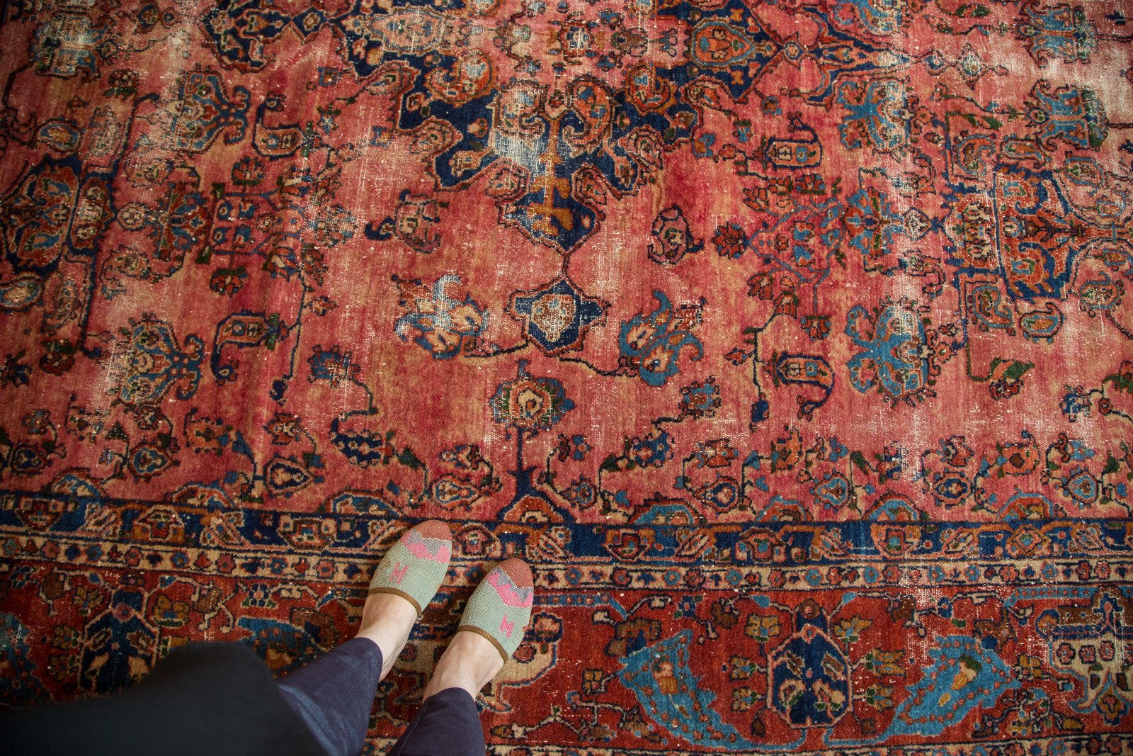 Vintage Lilihan Persian Carpet 8'9" x 11'9" | circa 1920s – Item #4029