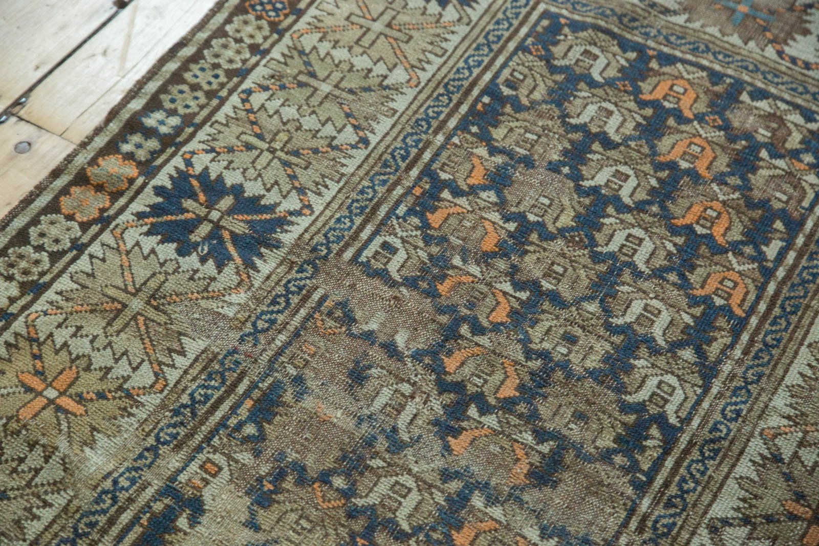 Vintage Caucasian Rug 3'2" x 4'2" | circa 1920s