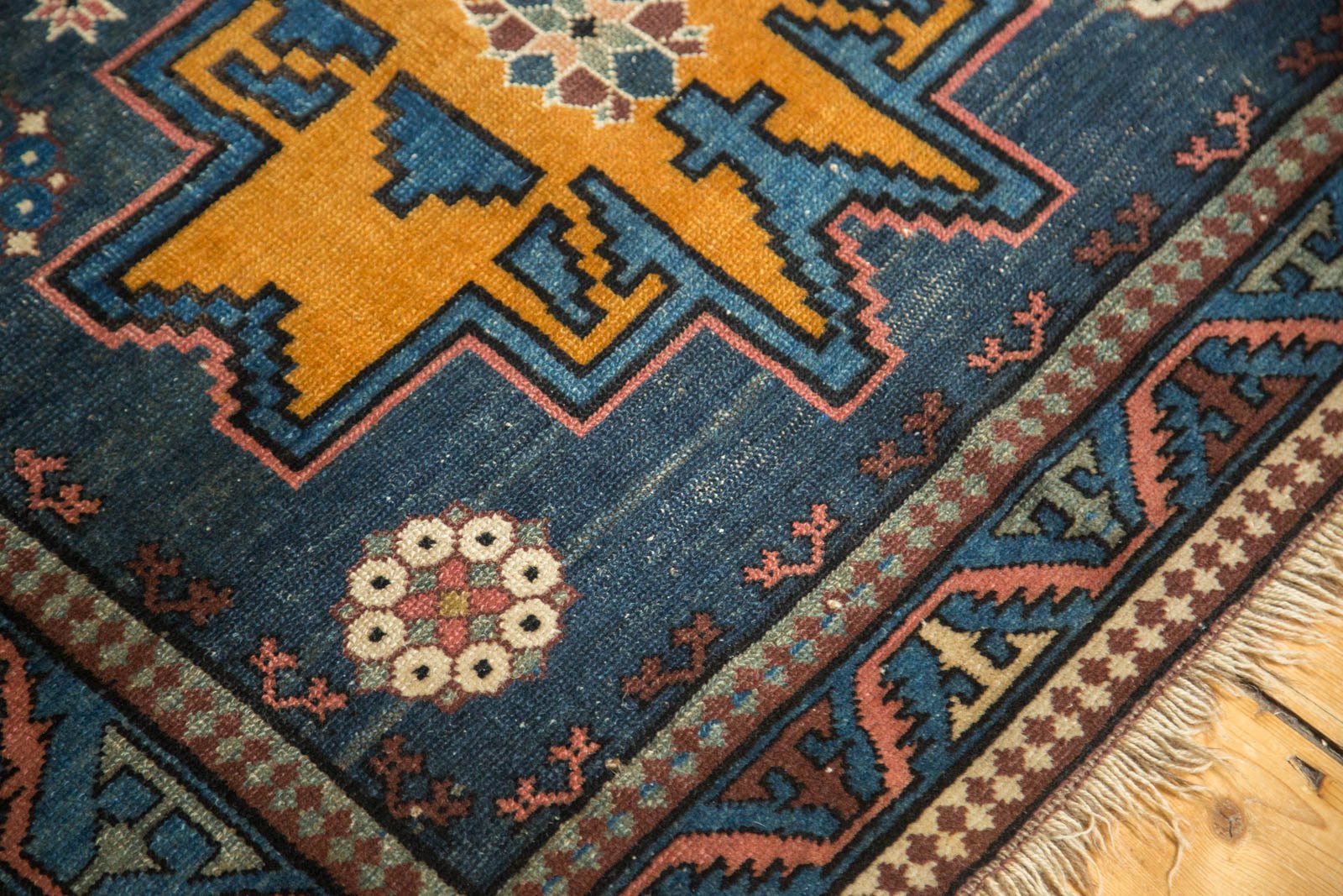 Vintage Russian Rug 3'7" x 6'8" | circa 1960s – Item #4238