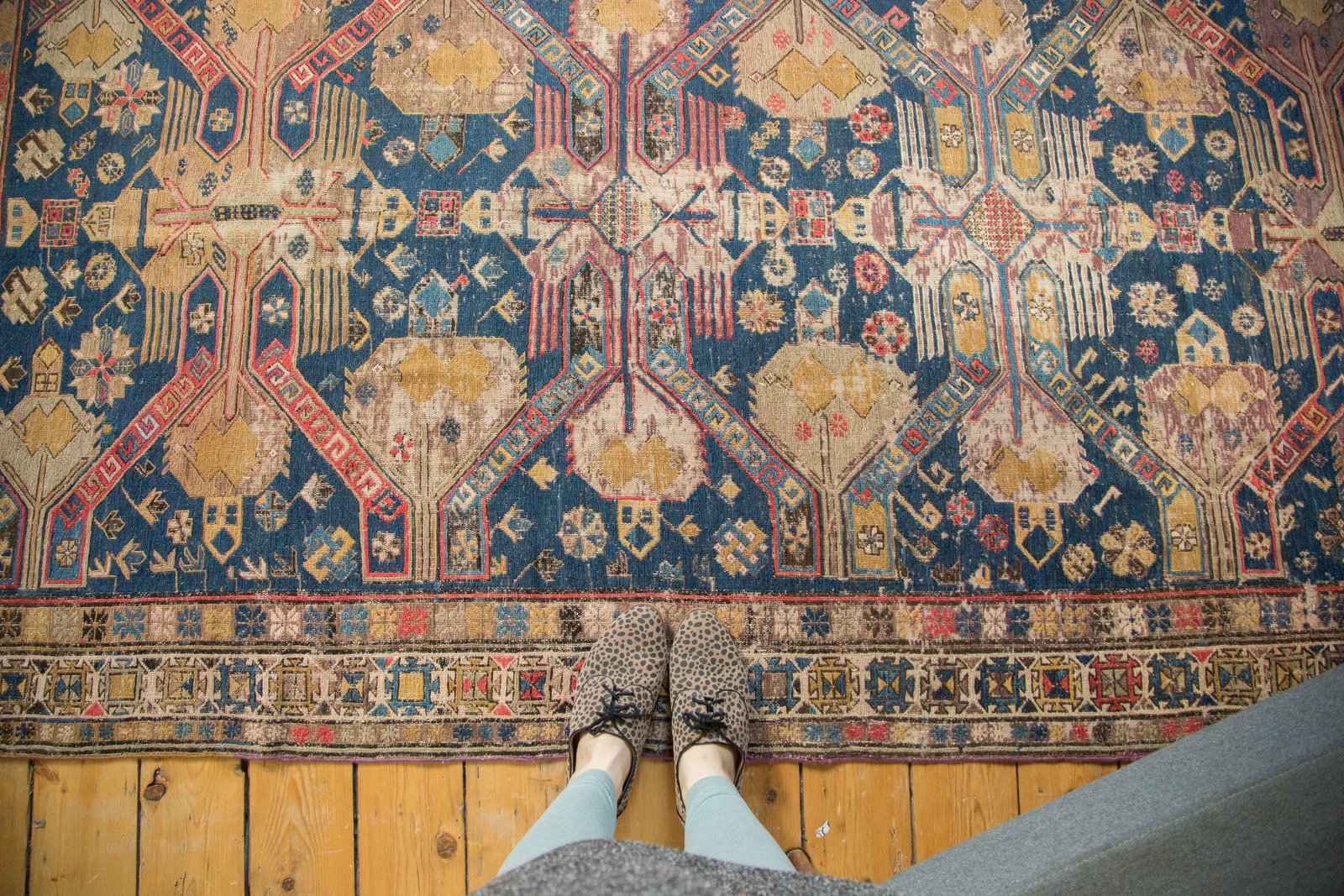 4.5x8.5 Antique Soumac Rug