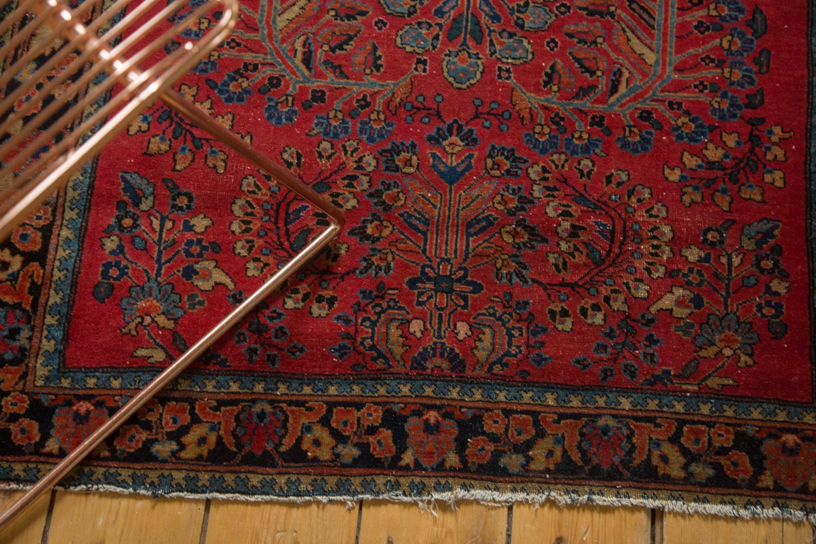 3x5 Vintage American Sarouk Rug / ONH item 4614