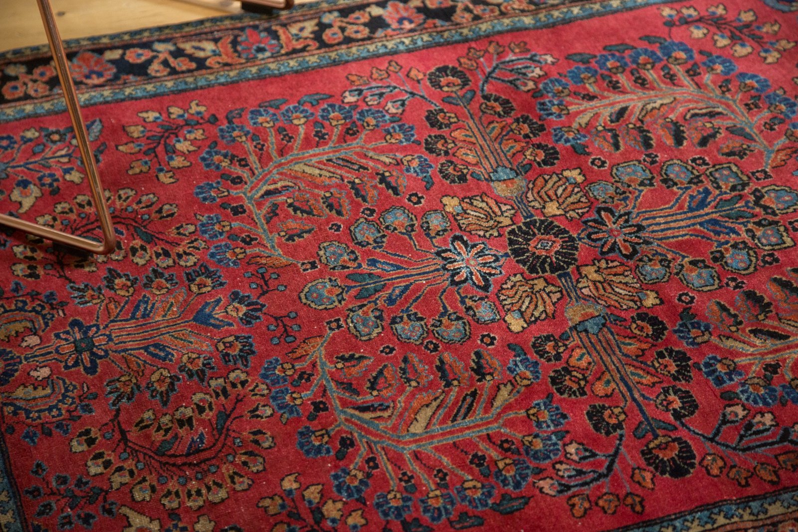 3x5 Vintage American Sarouk Rug / ONH item 4614