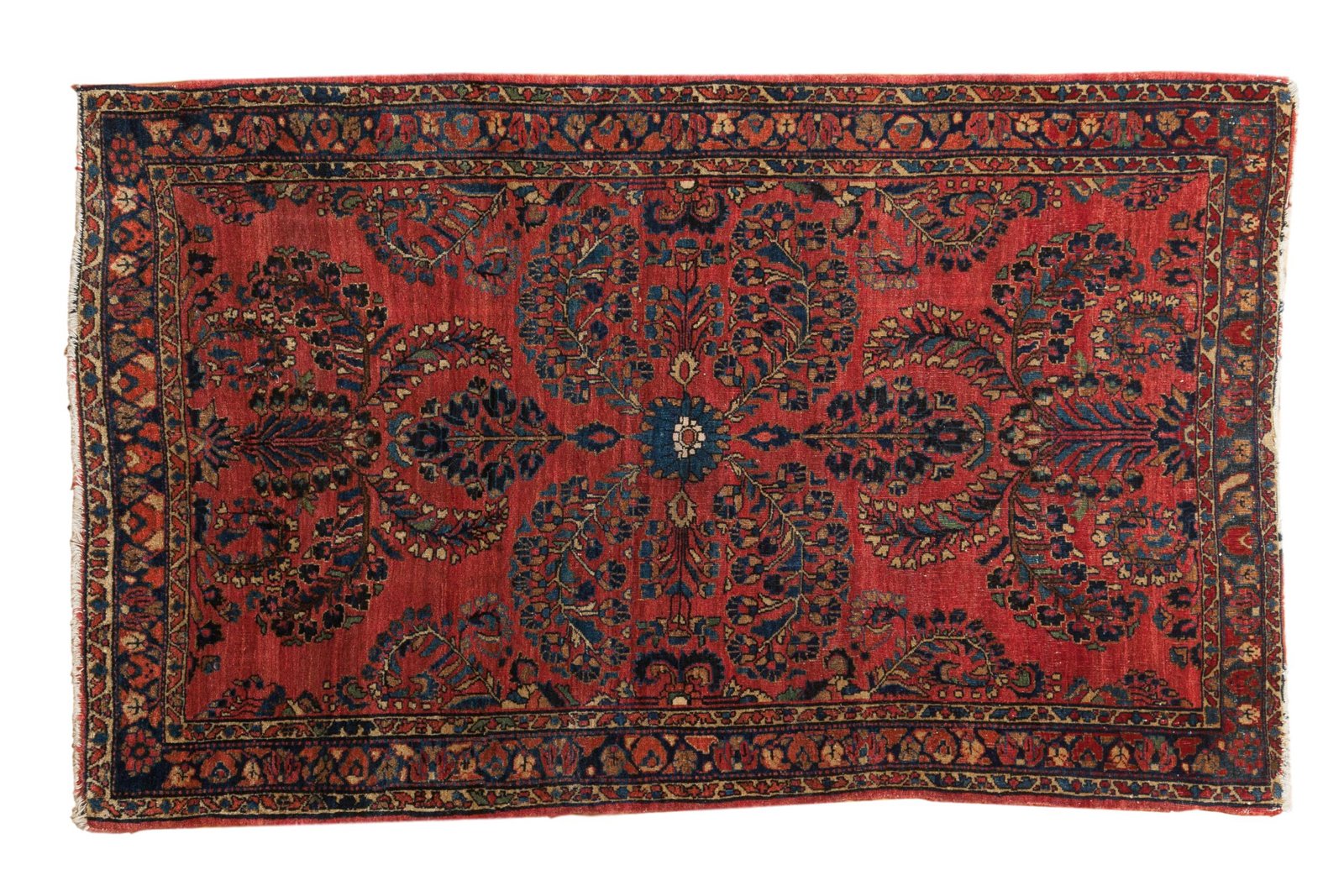 3x5 Vintage American Sarouk Rug