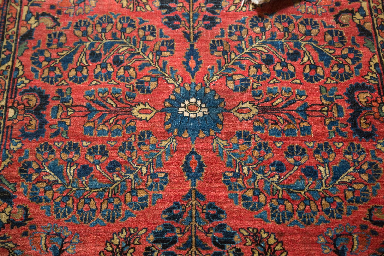 3x5 Vintage American Sarouk Rug