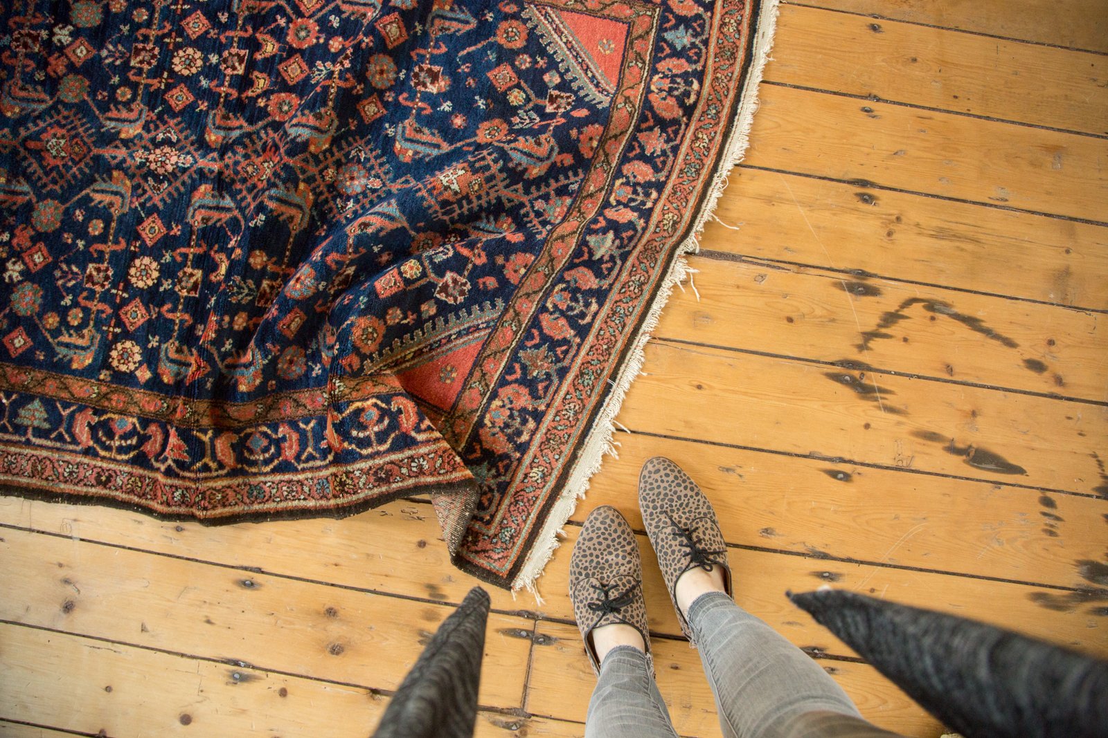 3.5x5 Vintage Engelas Rug / ONH item 4622