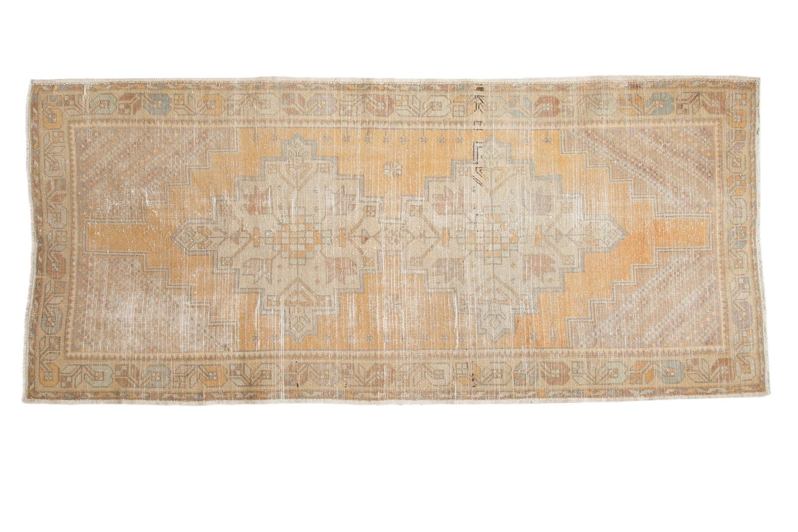 4x9 Vintage Distressed Oushak Rug Runner