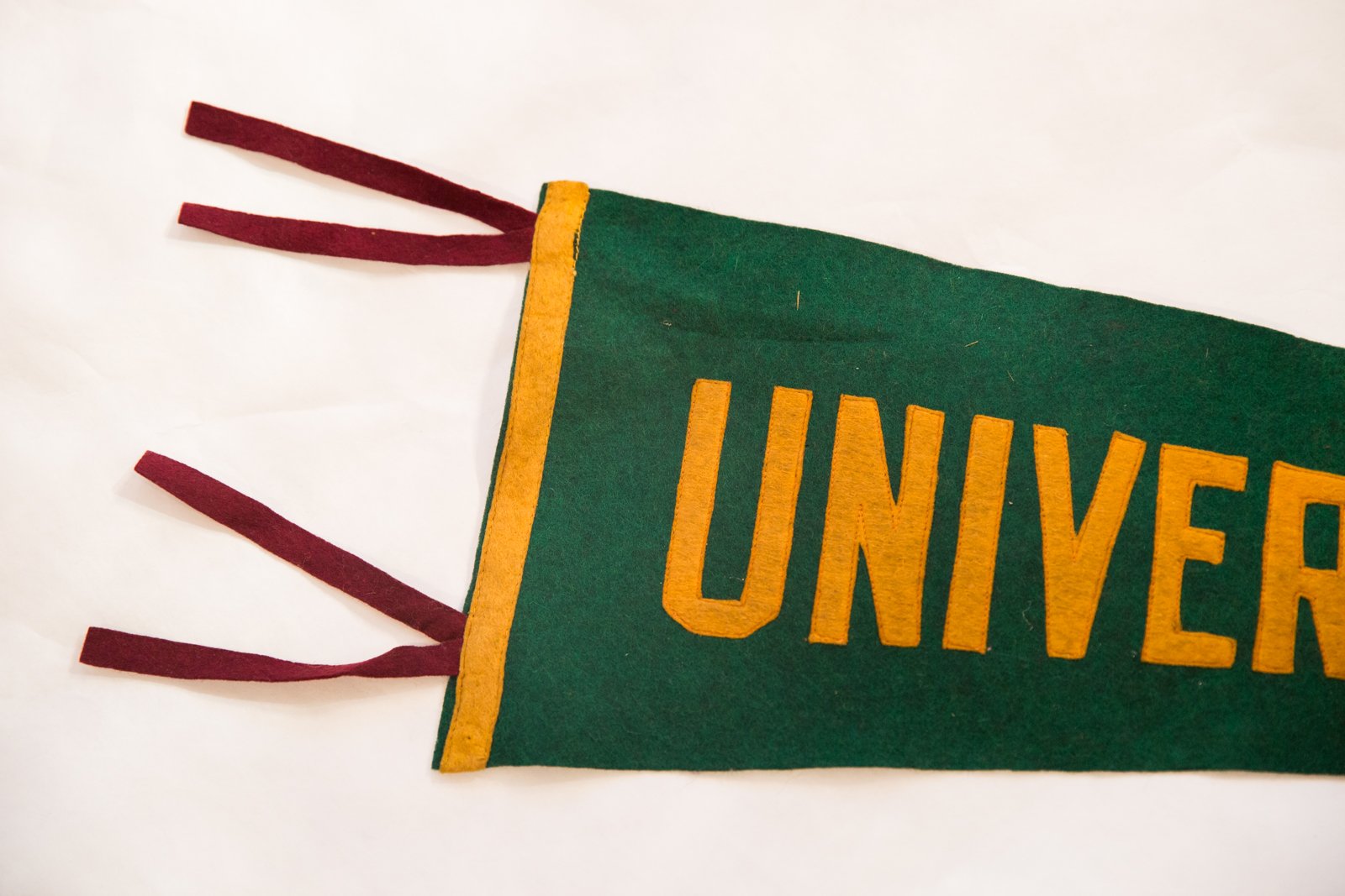 Vintage University of B.C. Felt Flag Pennant – Item #5157
