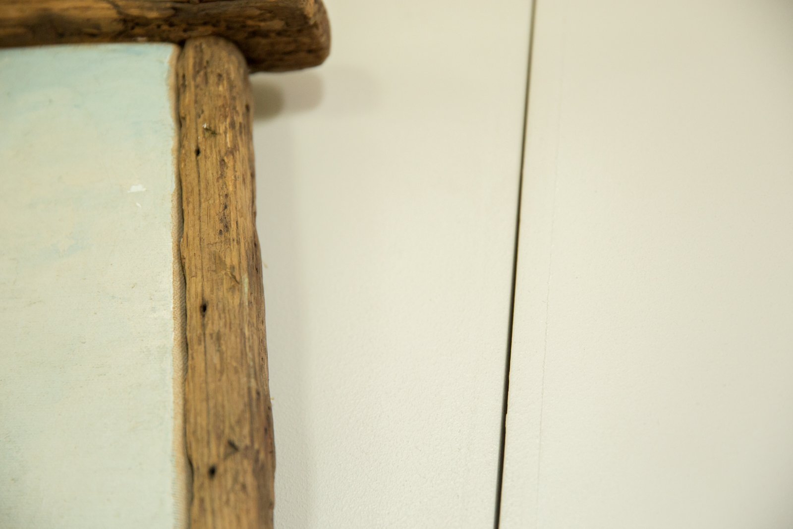 Ship Painting with Wormwood Frame