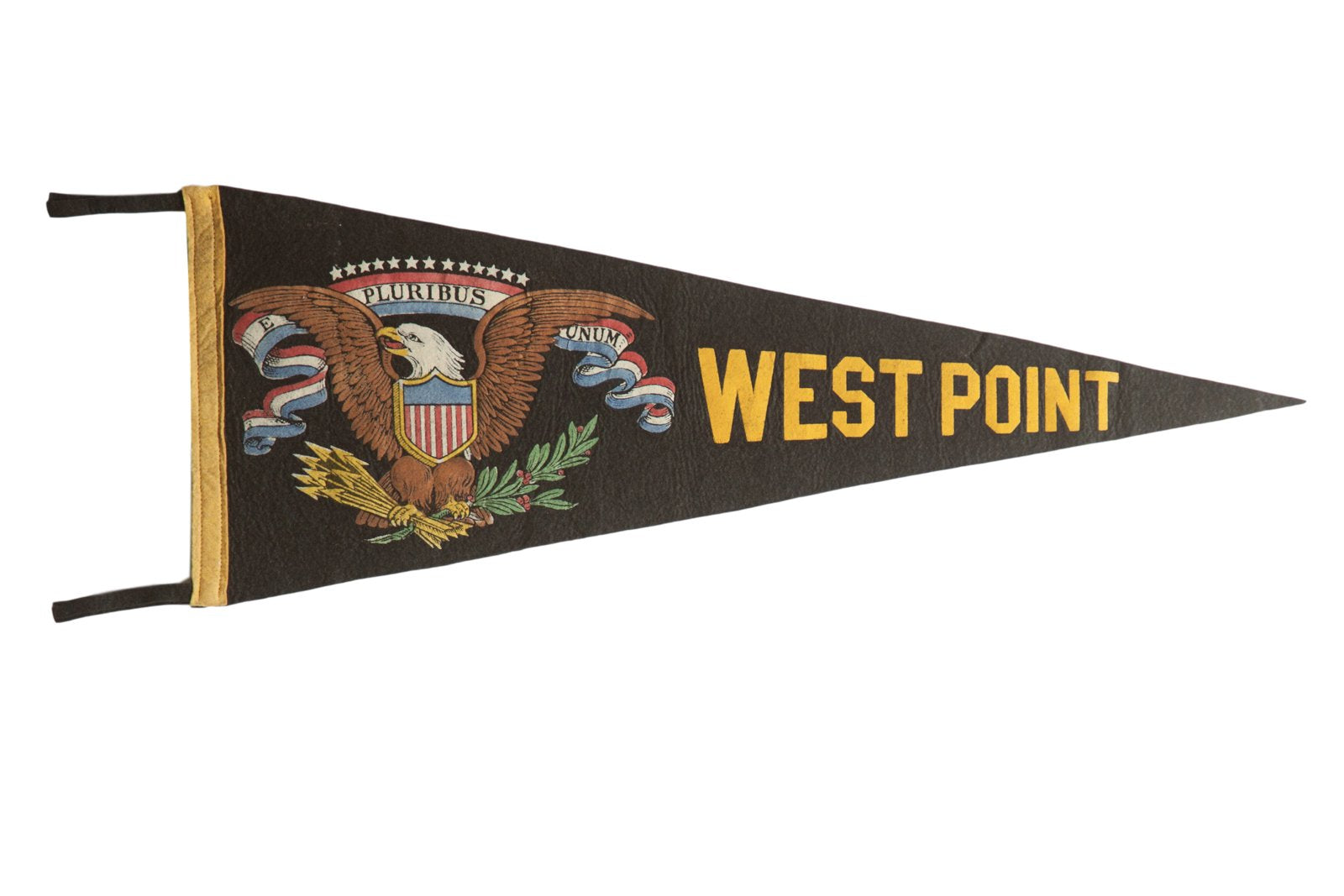 Vintage West Point Felt Flag Pennant