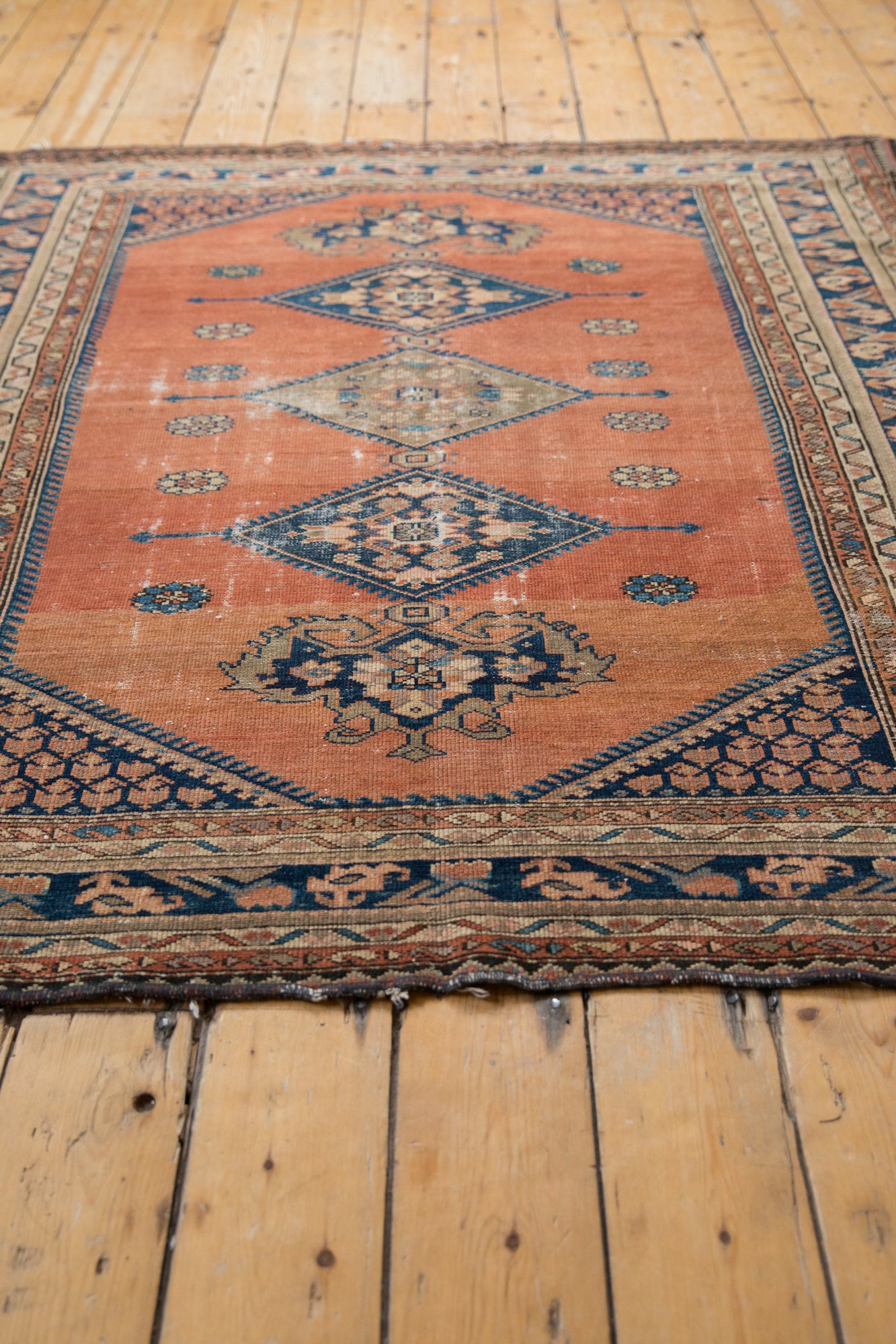 5x6 Vintage Malayer Square Rug