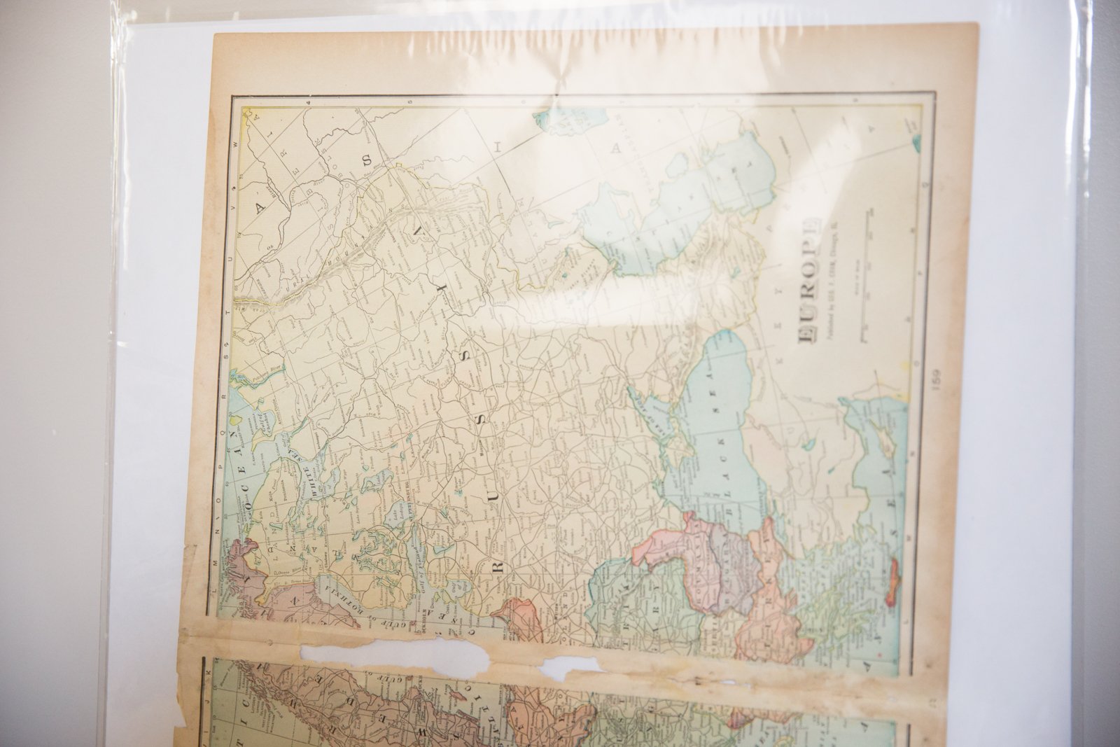 Cram's 1907 Map of Europe – Item #6263