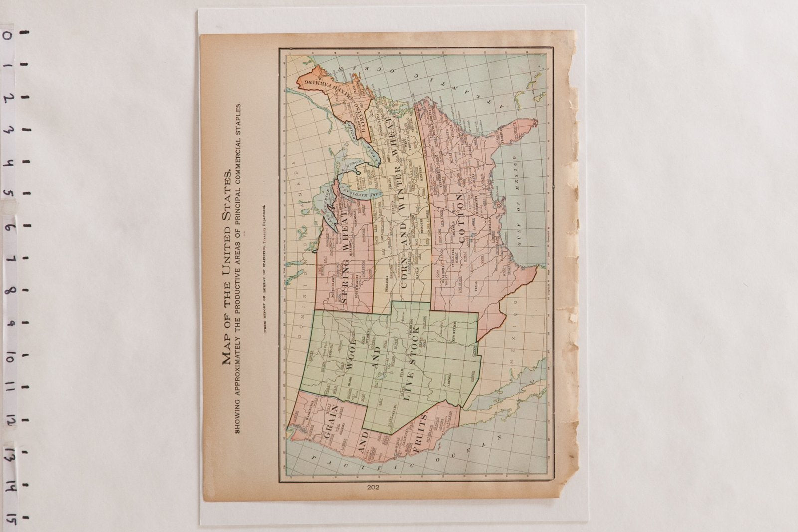 Cram's 1907 Map of United States of America