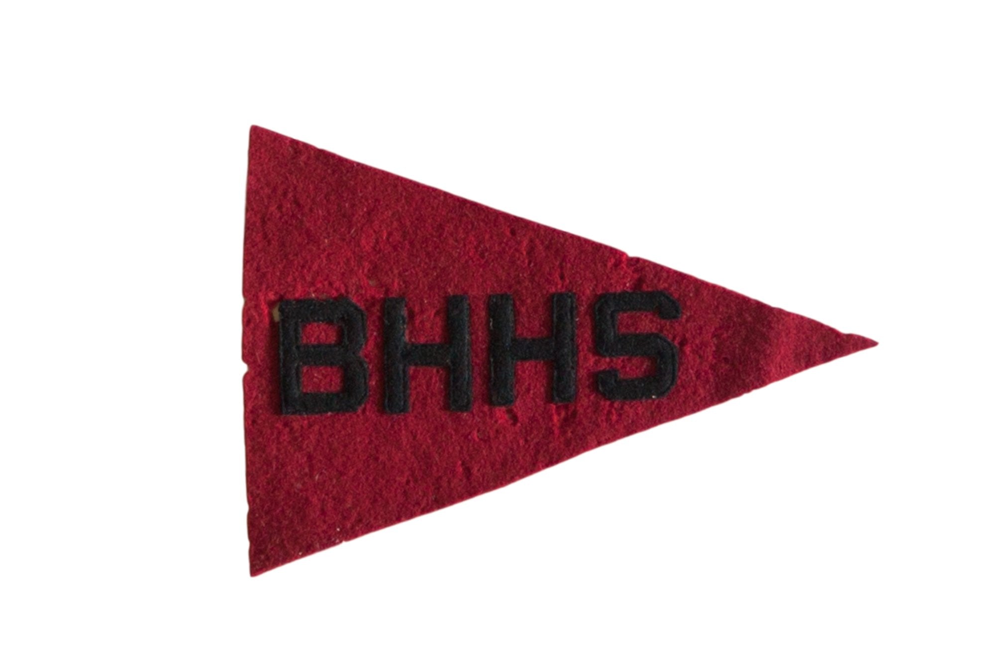 Vintage Bhhs Felt Flag Pennant