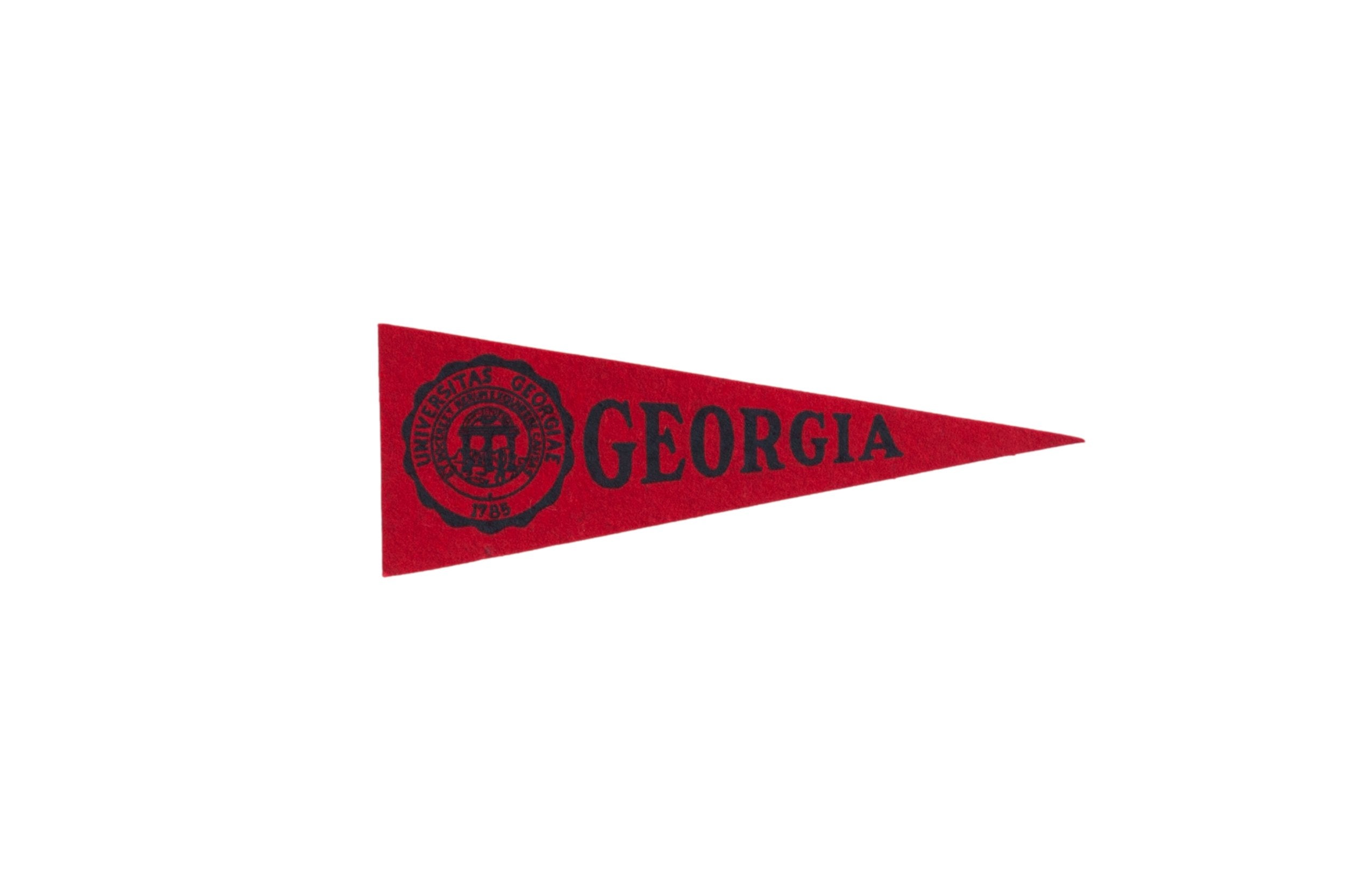 Vintage University of Georgia Felt Flag