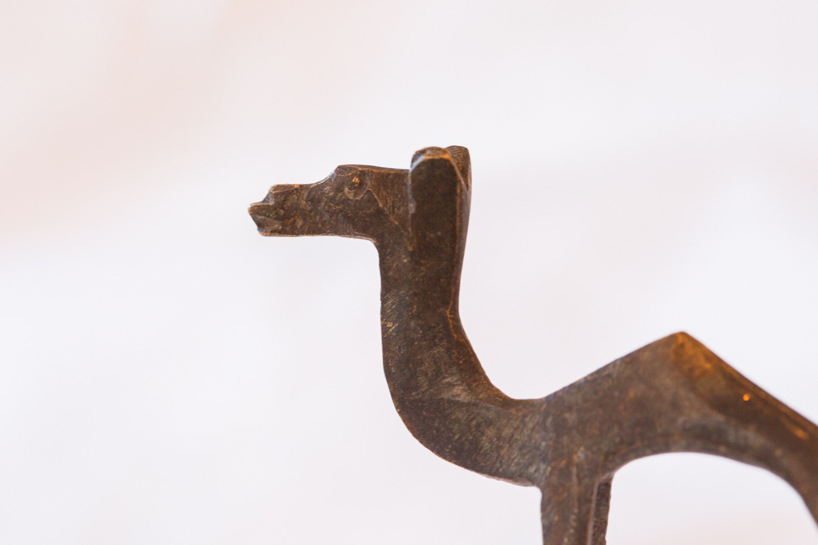Vintage African Bronze Casting of Camel