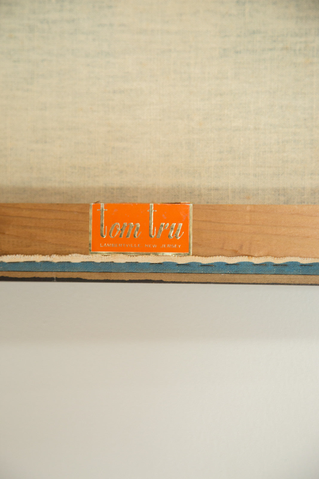 Mid Century Modern Tom Tru Wall Panel Art