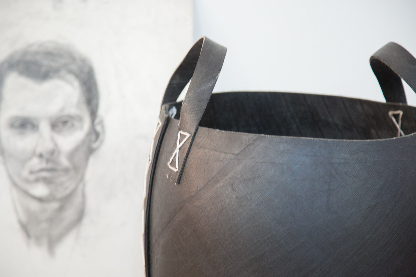 Extra Large Recycled Rubber Basket