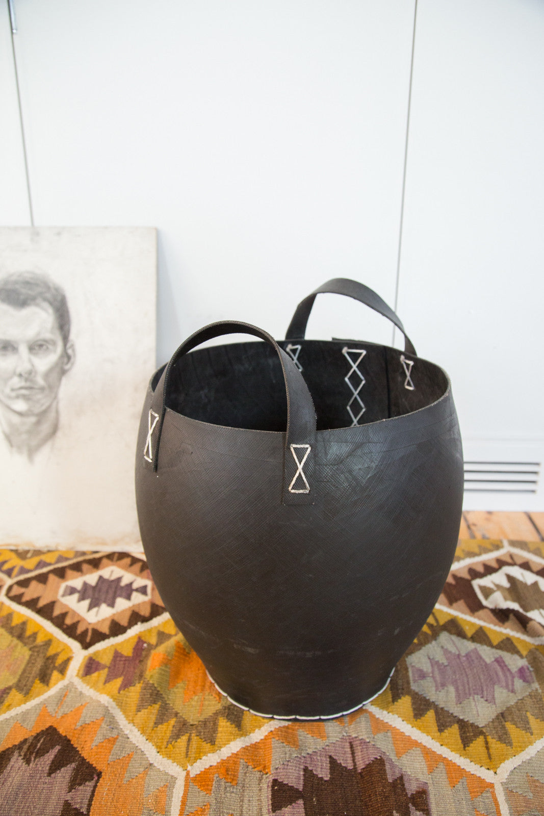 Extra Large Recycled Rubber Basket