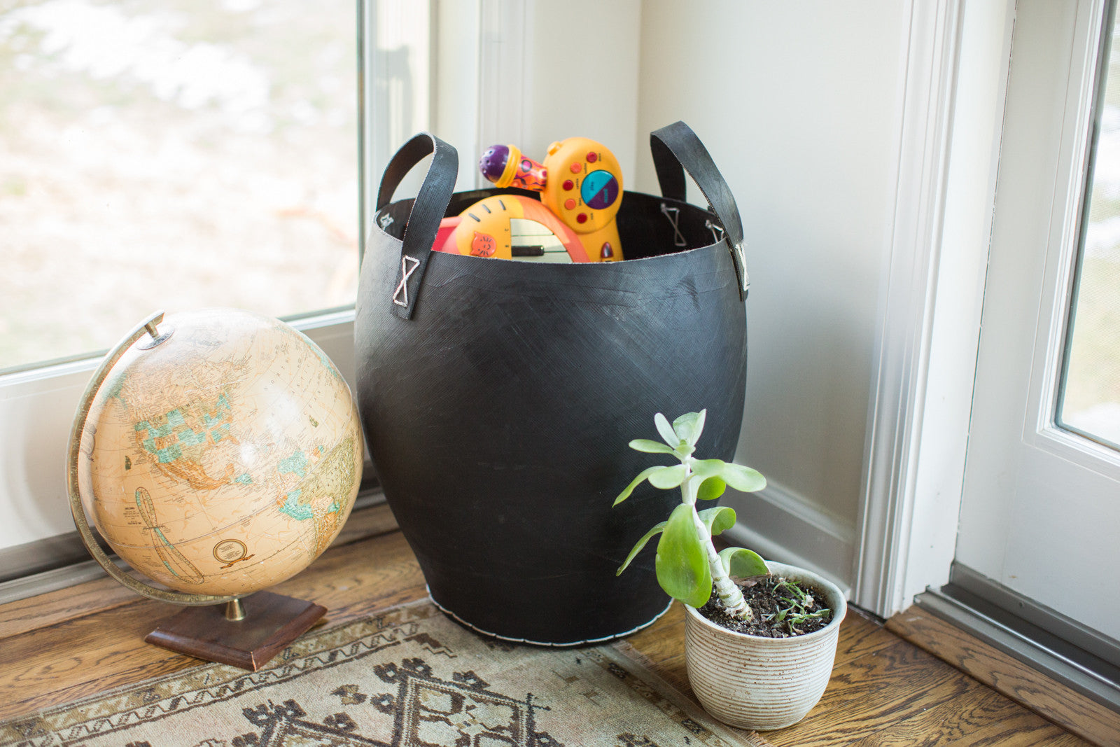 Extra Large Recycled Rubber Basket