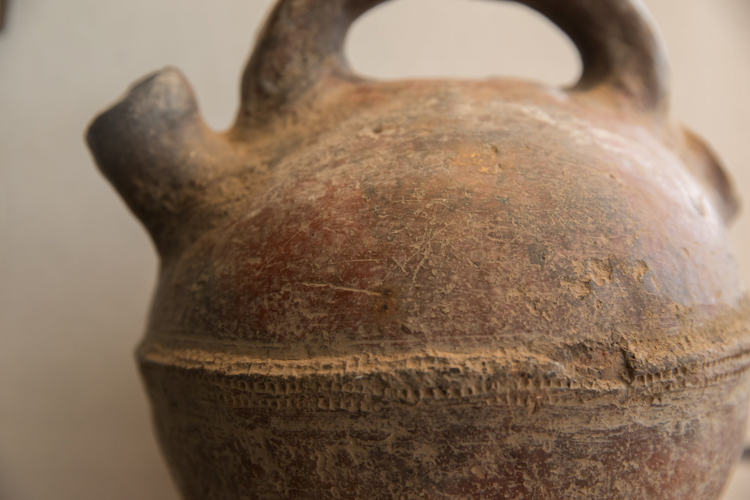 Antique North African Red Slip Ware Vase – Item #ab01839
